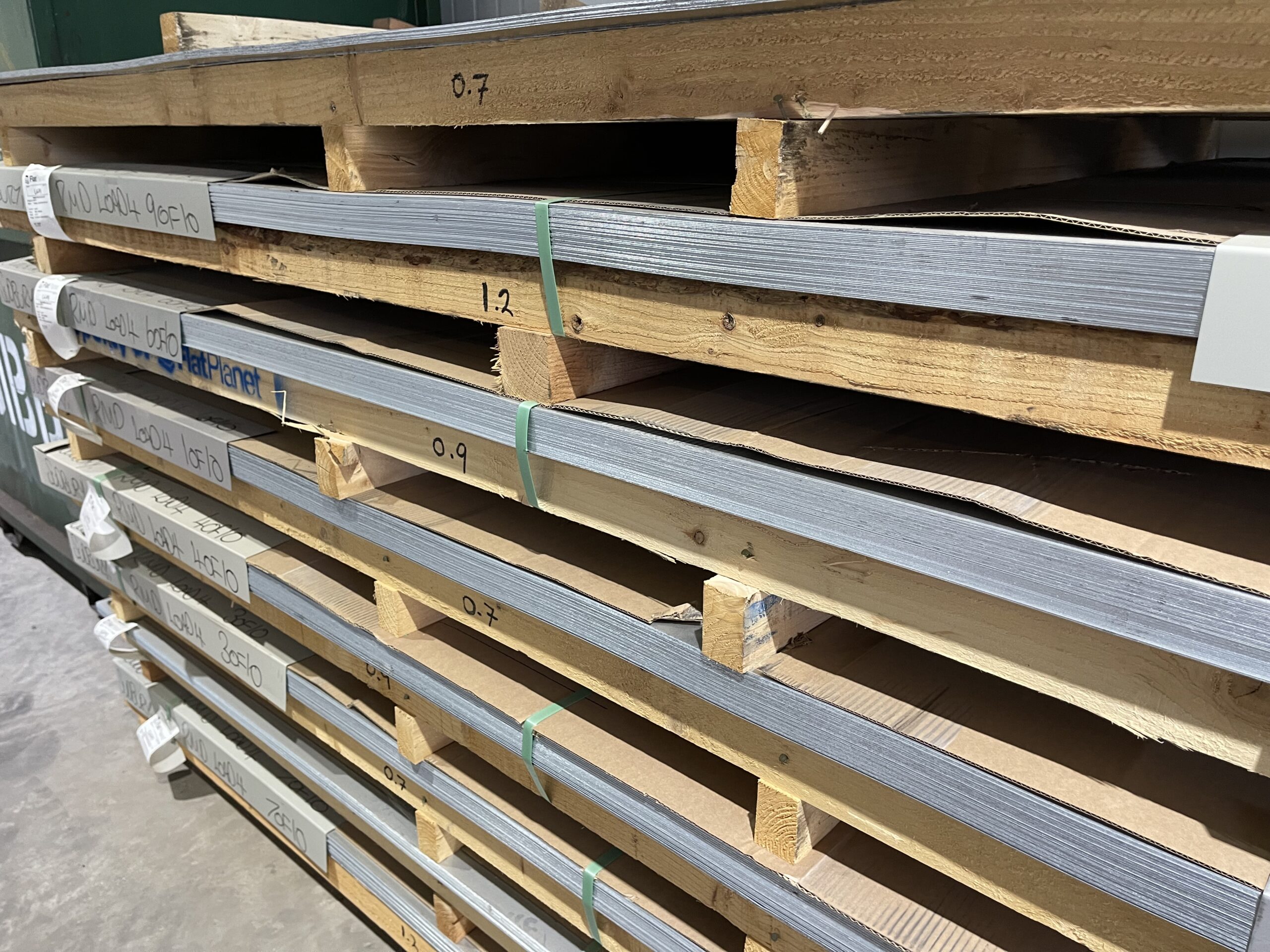 Press Brake - We use to shape the flashings and edge trim - RMDP