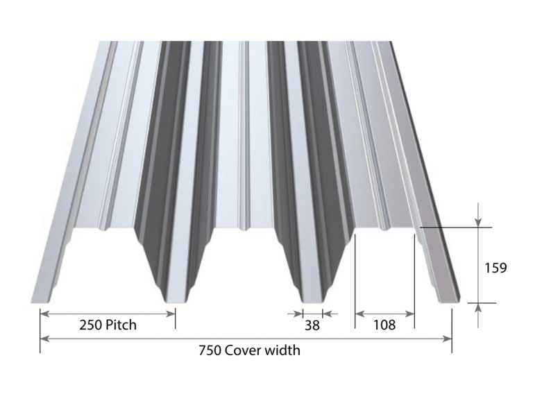 Steel Roofing from RMDP Profile. 24 hour delivery. Accross the UK.